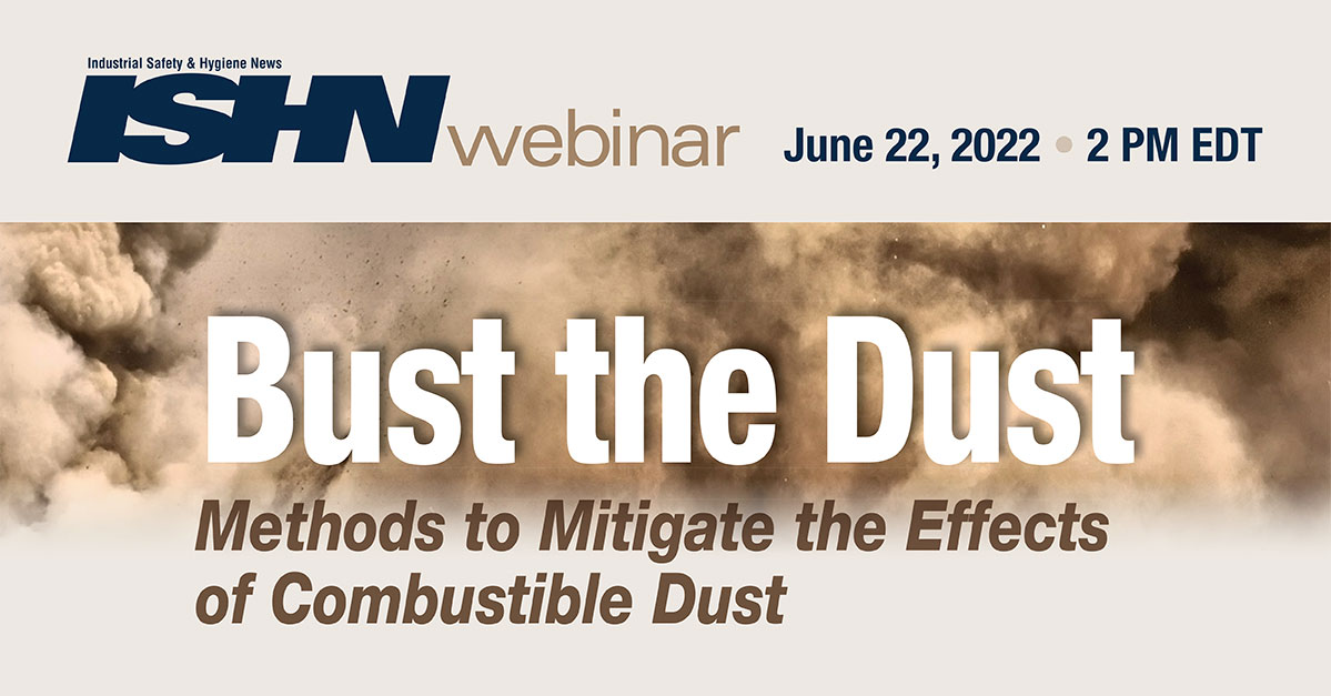 Bust the Dust: Methods to Mitigate the Effects of Combustible Dust ...