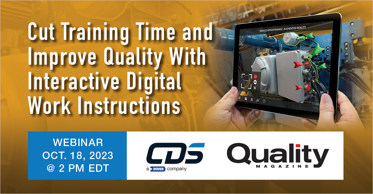 Cut Training Time and Improve Quality With Interactive Digital Work ...