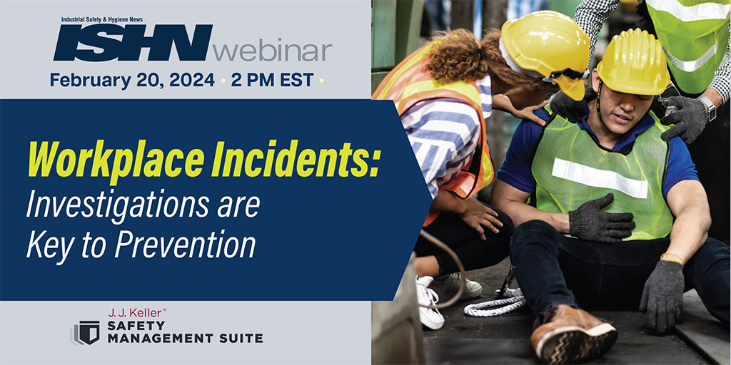 Workplace Incidents: Investigations are Key to Prevention Registration
