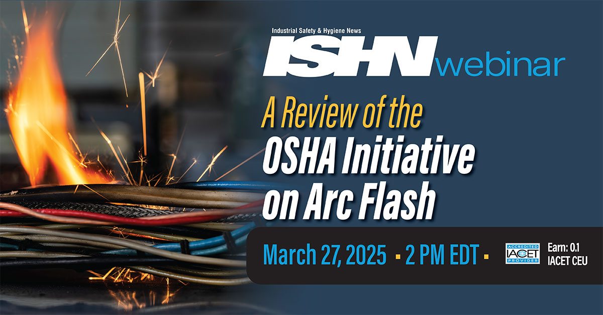 A Review of the OSHA Initiative on Arc Flash Registration