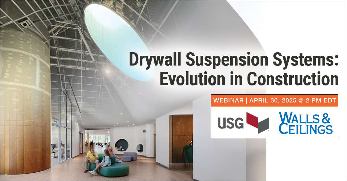Drywall Suspension Systems: Evolution in Construction Registration