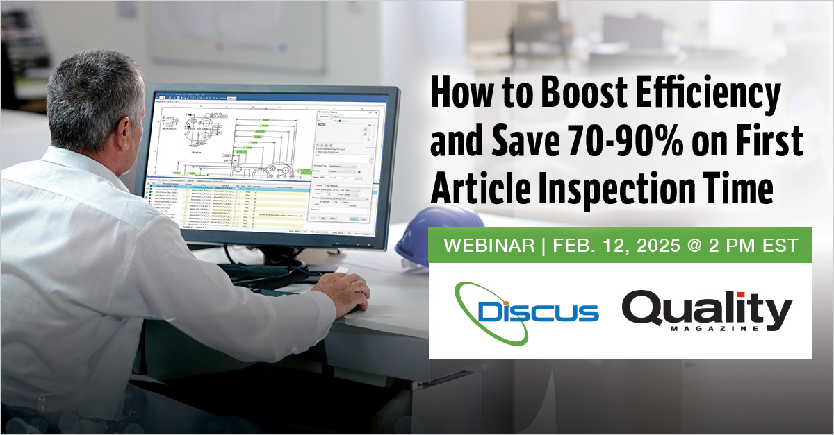 How to Boost Efficiency and Save 70-90% on First Article Inspection ...