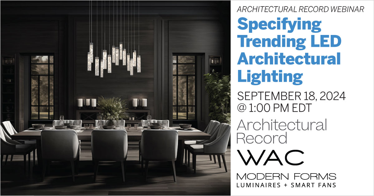 Specifying Trending LED Architectural Lighting Registration