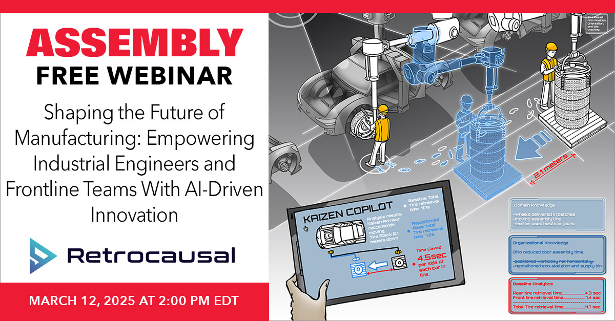 Shaping the Future of Manufacturing: Empowering Industrial Engineers and Frontline Teams With AI ...