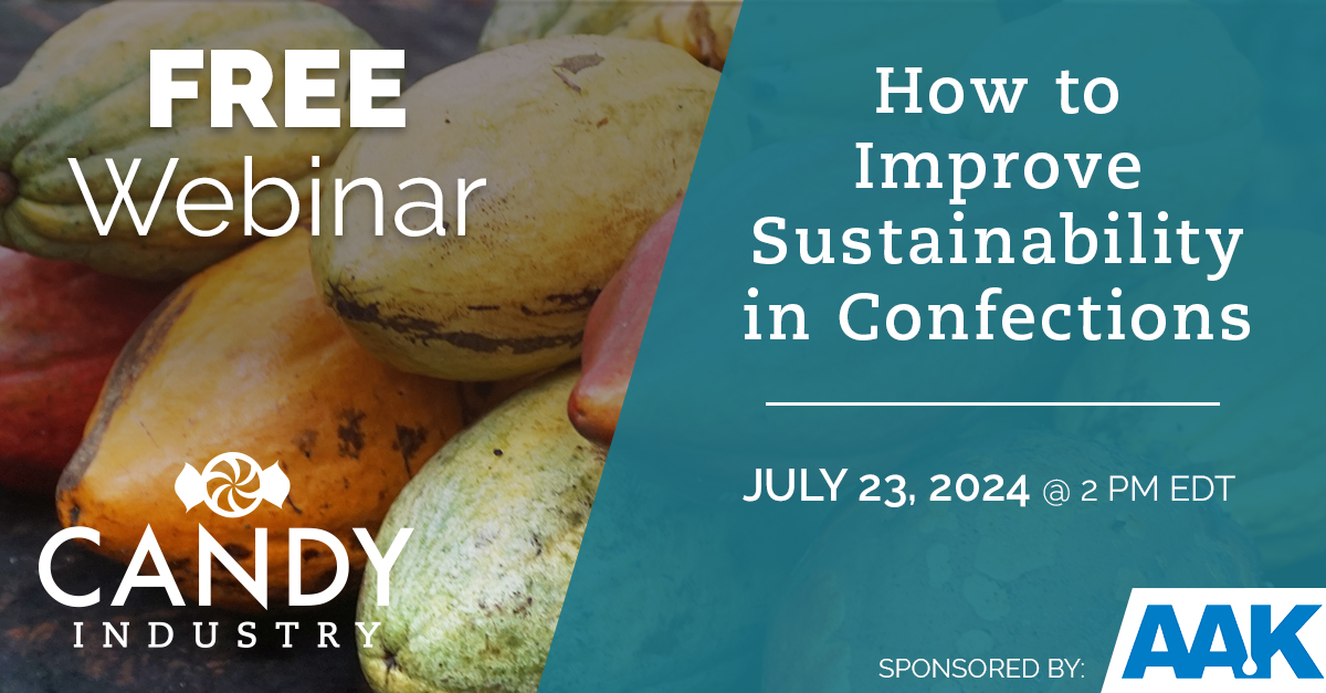 How to Improve Sustainability in Confections Registration