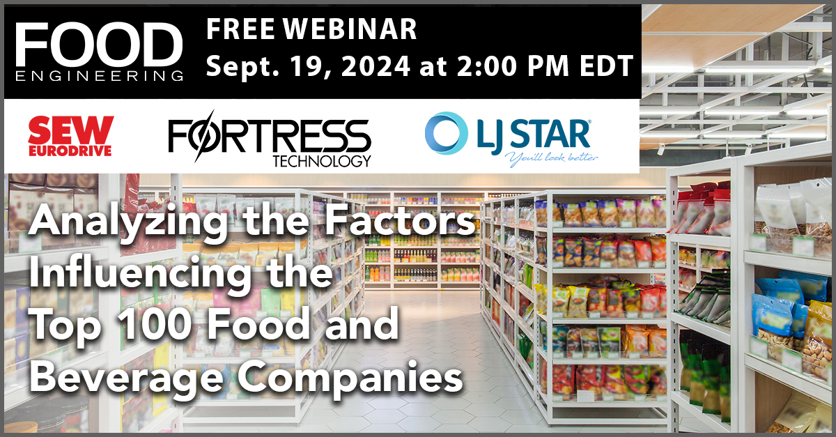 Analyzing the Factors Influencing the Top 100 Food and Beverage ...