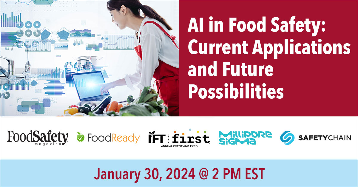 AI in Food Safety: Current Applications and Future Possibilities ...