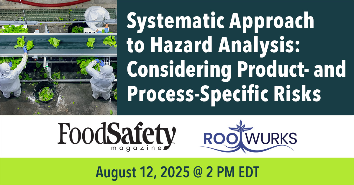 Systematic Approach to Hazard Analysis: Considering Product- and ...