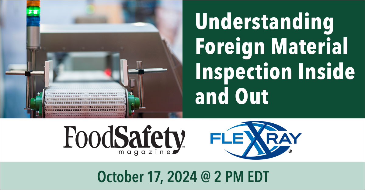 Understanding Foreign Material Inspection Inside and Out Registration