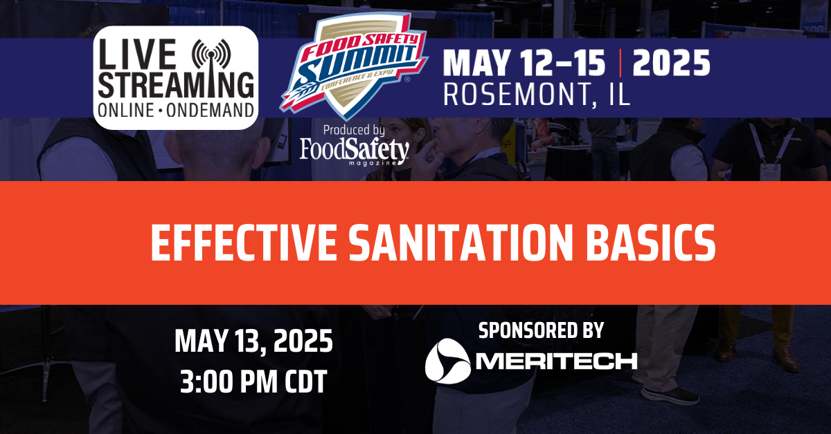 Effective Sanitation Basics Registration