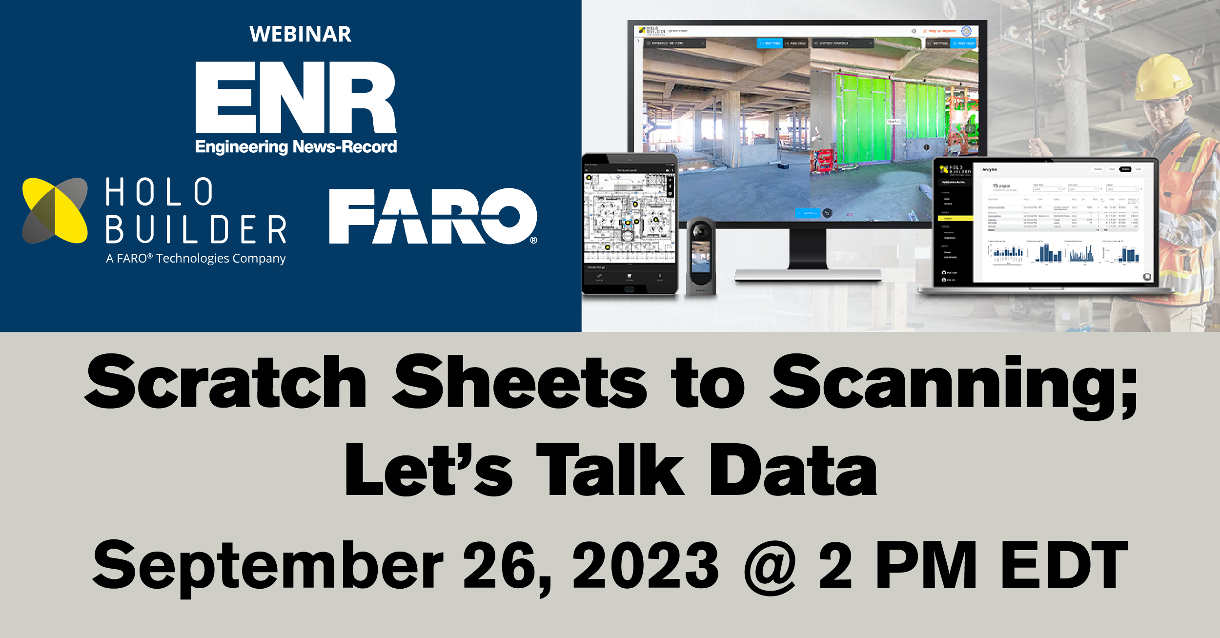 Scratch Sheets to Scanning; Let’s Talk Data Registration