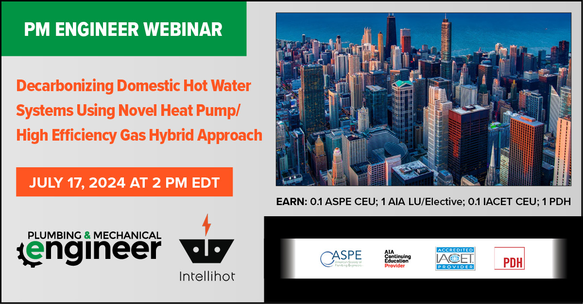 Decarbonizing Domestic Hot Water Systems Using Novel Heat Pump/High Efficiency Gas Hybrid ...