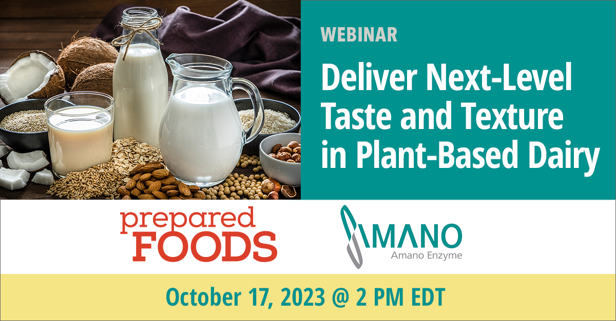 Deliver Next-Level Taste and Texture in Plant-Based Dairy Registration