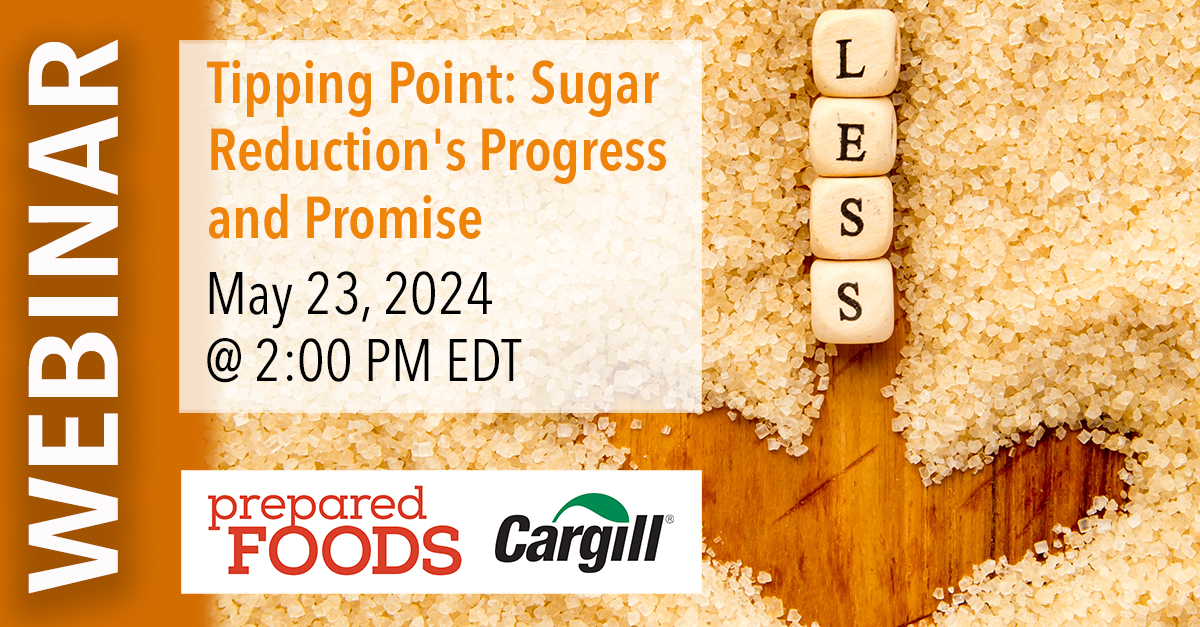 Tipping Point: Sugar Reduction’s Progress and Promise Registration
