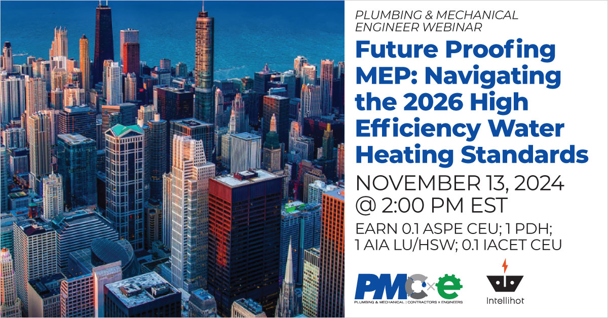 Future Proofing MEP: Navigating the 2026 High Efficiency Water Heating ...
