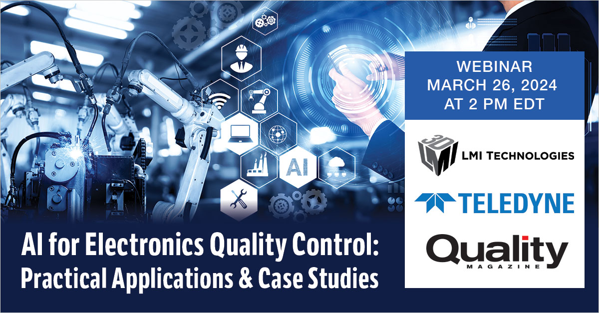 AI for Electronics Quality Control: Practical Applications & Case ...
