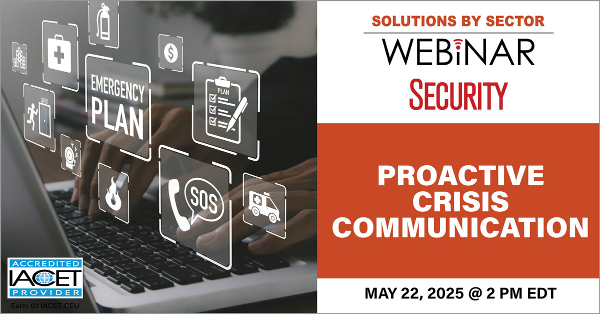 Proactive Crisis Communication Registration