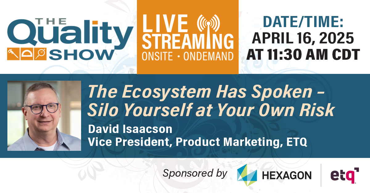 The Ecosystem Has Spoken – Silo Yourself at Your Own Risk Registration